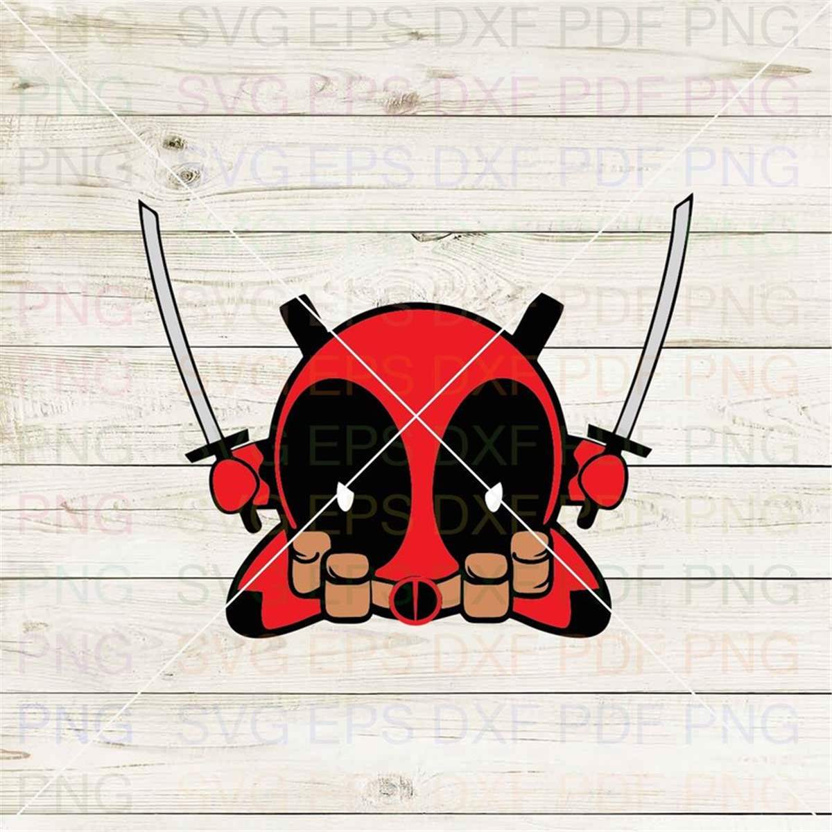 Baby Deadpool 006 Svg Dxf Eps Pdf Png, Cricut, Cutting file, | Inspire ...