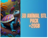 3D Animal Stl Pack,Animal House Decoration Stl Pack,3D Print | Inspire ...