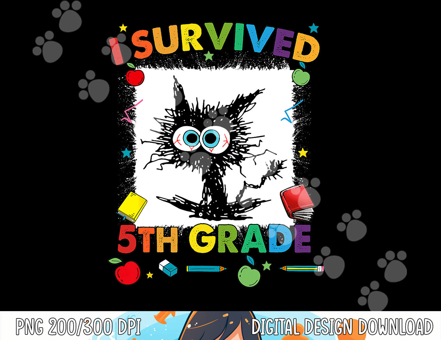 Funny Last Day Of Fifth 5th Grade I Survived Fifth 5th Grade - Inspire ...