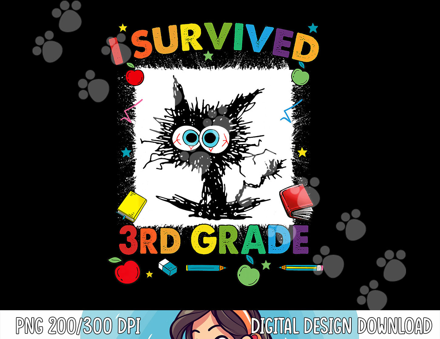 Funny Last Day Of Third 3rd Grade I Survived Third 3rd Grade | Inspire ...