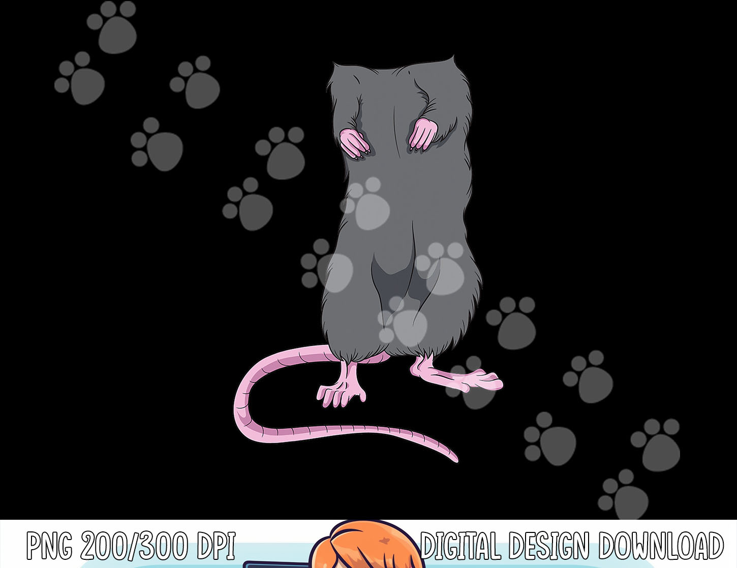 Funny Mouse Headless Halloween Rat Body Easy Costume Outfit | Inspire ...