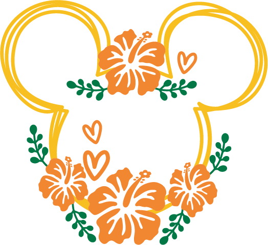 Disney Flowers Svg, Flowers Svg, Mickey mouse Svg, Mickey he - Inspire ...