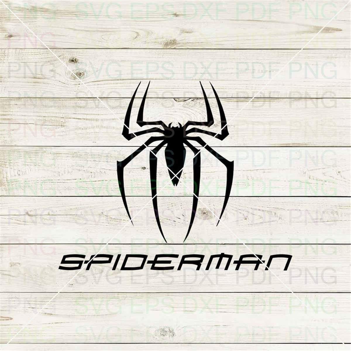 Spider Man Silhouette 013 Svg Dxf Eps Pdf Png, Cricut, Cutti | Inspire ...