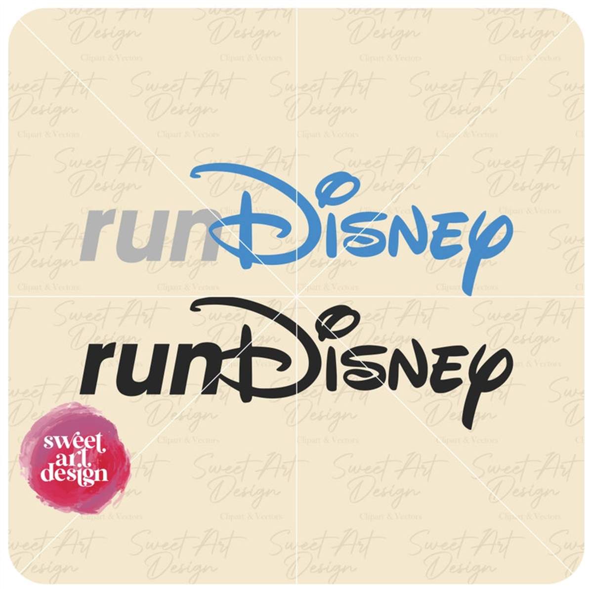 RunDisneyy Logo SVG, Half Marathon SVG, Family Vacation SVG, - Inspire ...