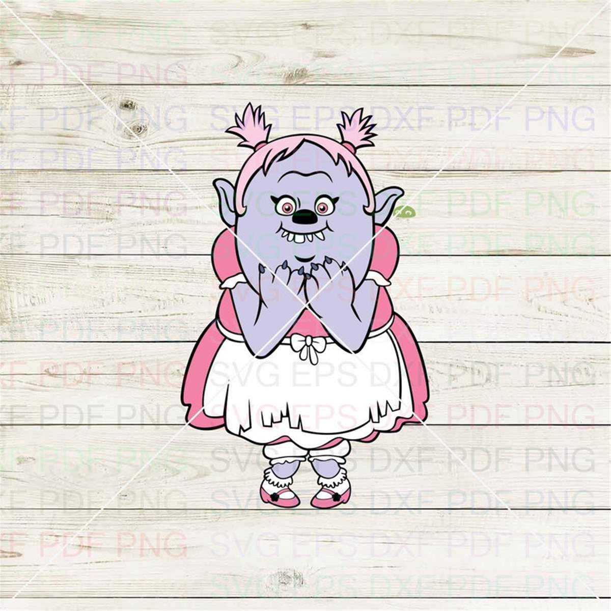 Troll 005 Svg Dxf Eps Pdf Png, Cricut, Cutting file, Vector, | Inspire ...