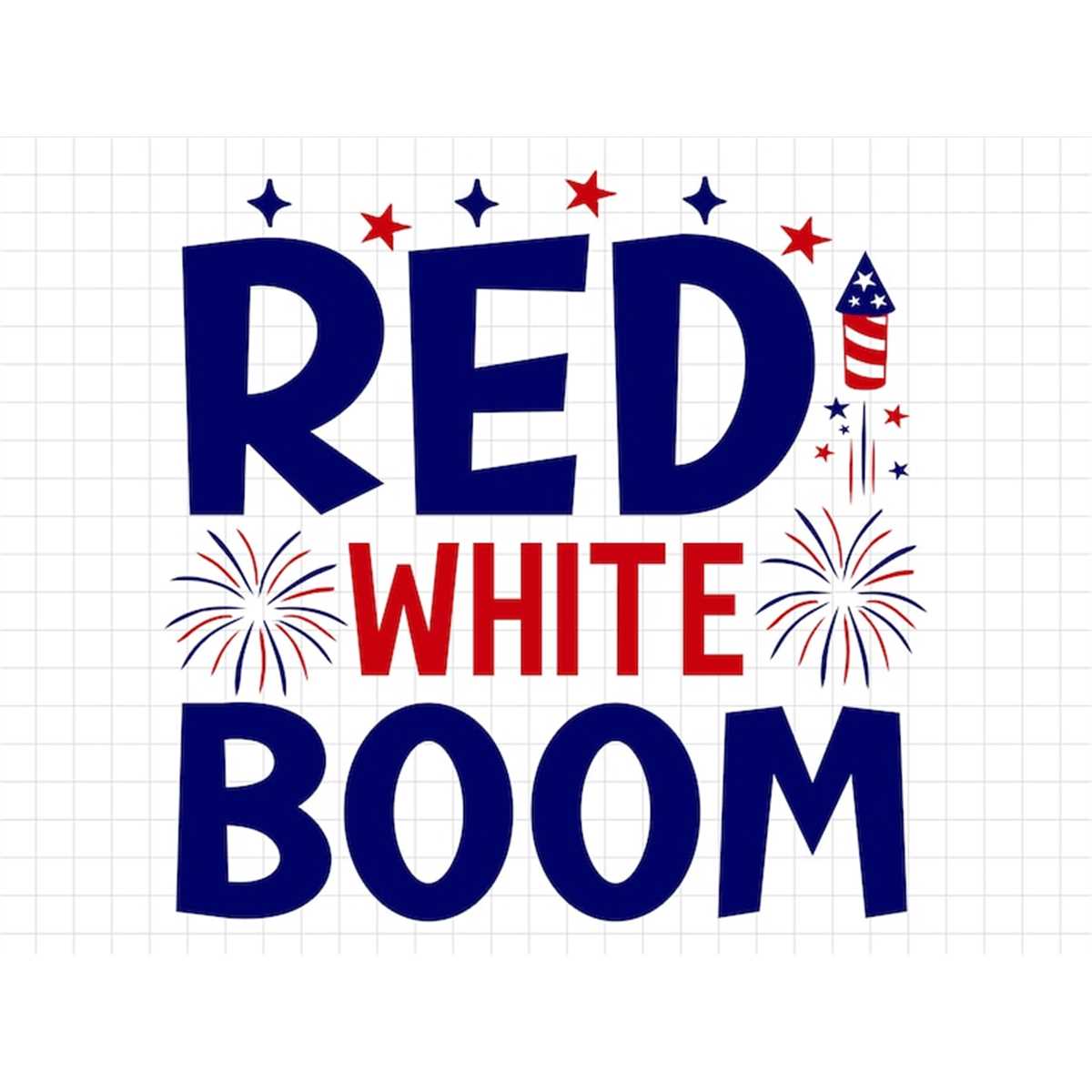 Red White Boom SVG, 4th of July SVG, America svg, Digital Do | Inspire ...