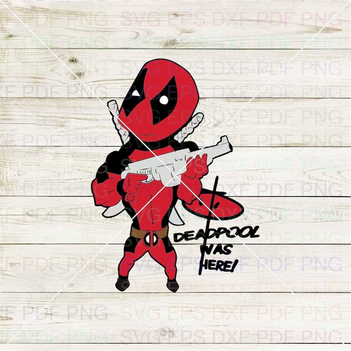 Baby Deadpool 018 Svg Dxf Eps Pdf Png, Cricut, Cutting file, | Inspire ...