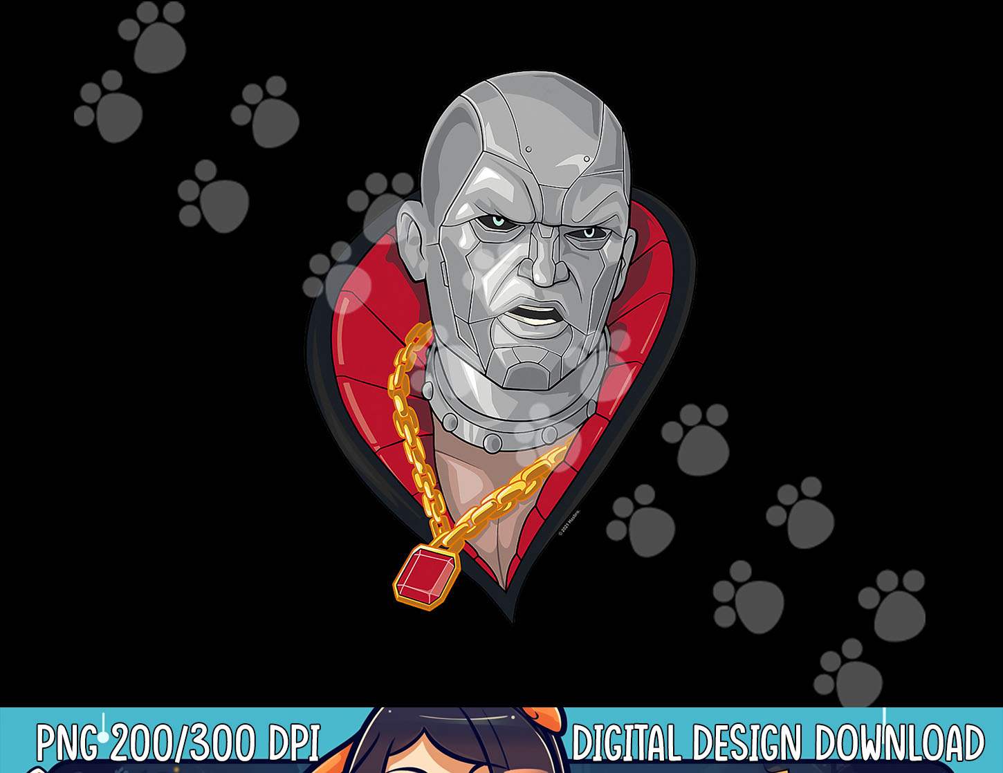 G.I. Joe Classic Halloween Destro Big Face png,sublimation c | Inspire ...