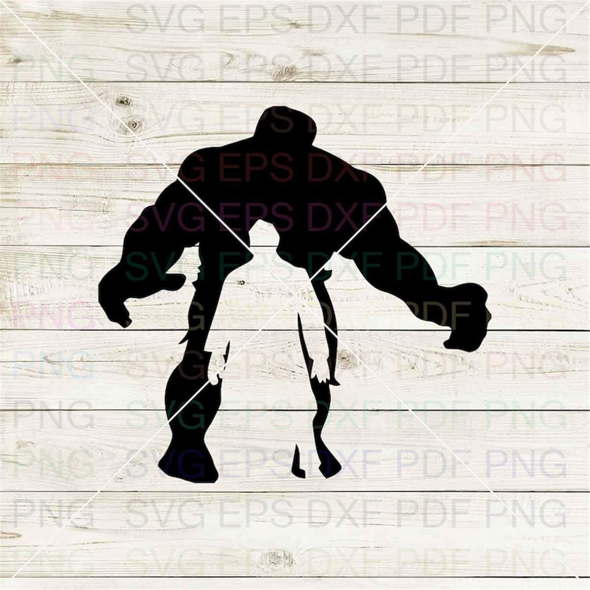 Hulk Hand Face Silhouette 025 Svg Dxf Eps Pdf Png, Cricut, C | Inspire ...