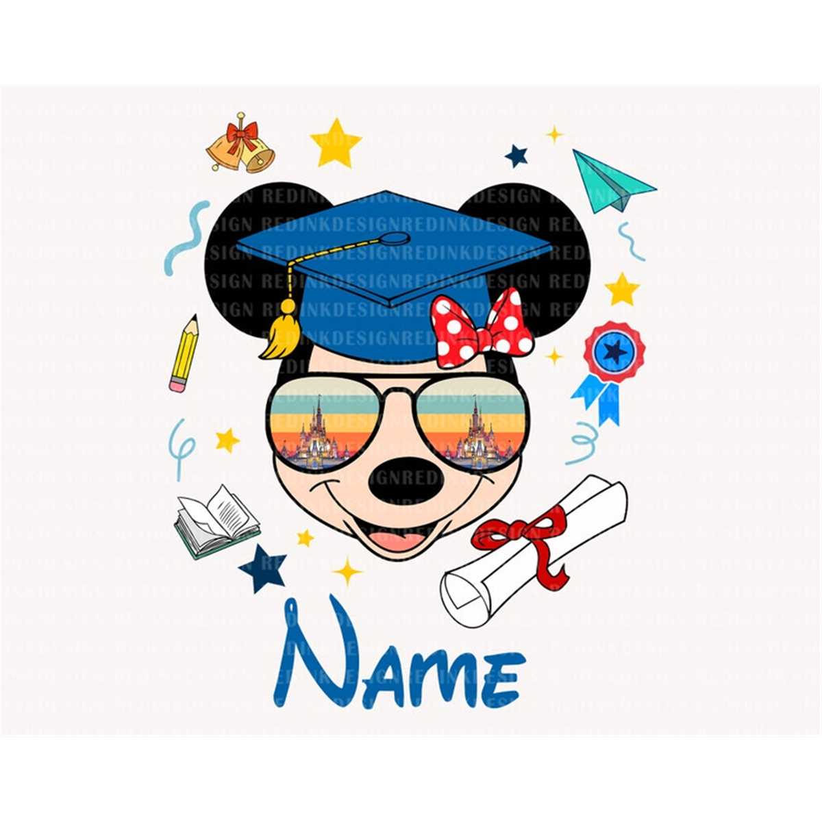 Mouse Graduation PNG, Graduate Png, Class Of 2023 Png, Gradu | Inspire ...