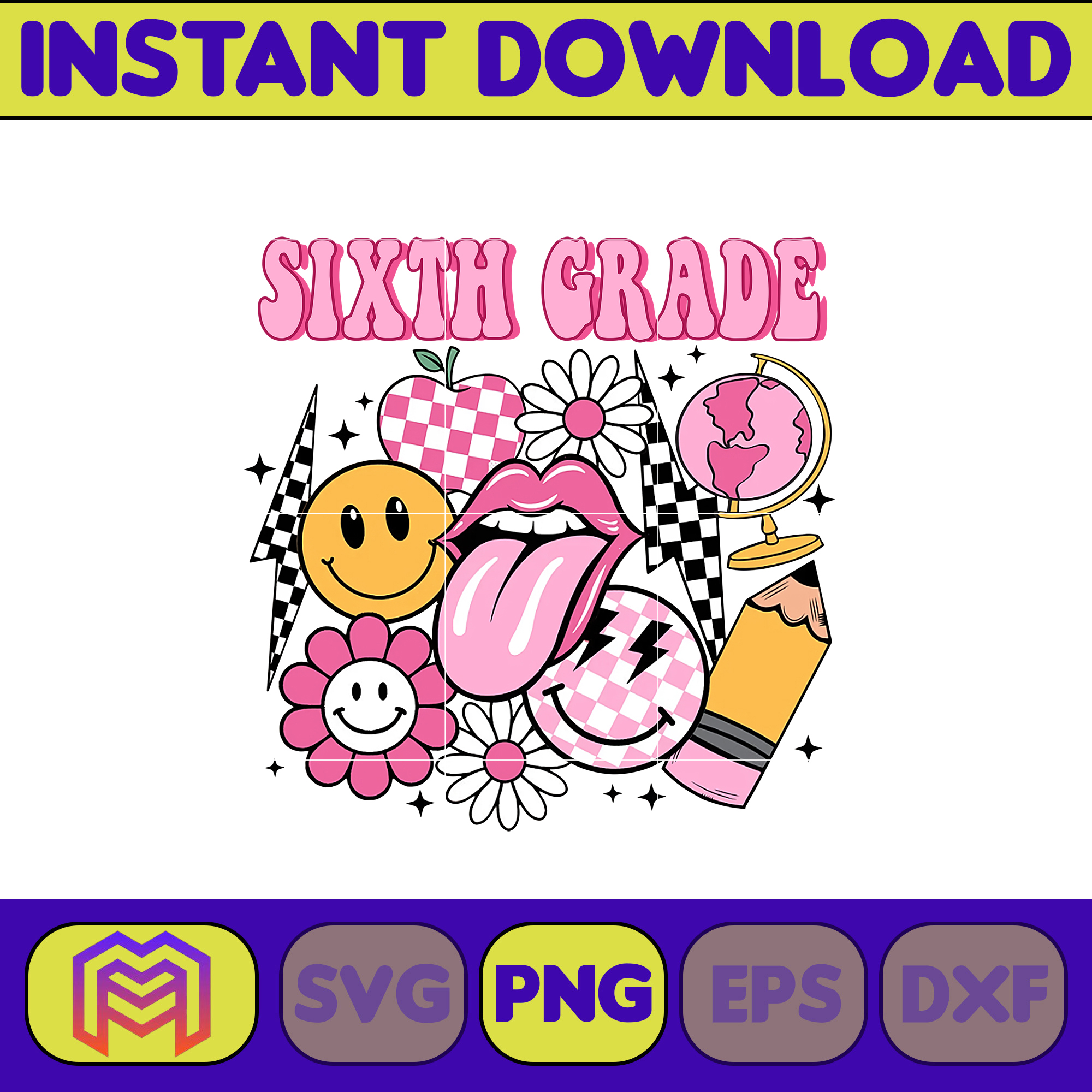 Back to School Png, Kindergarten, Pre K PNG, First Day Of Sc - Inspire ...