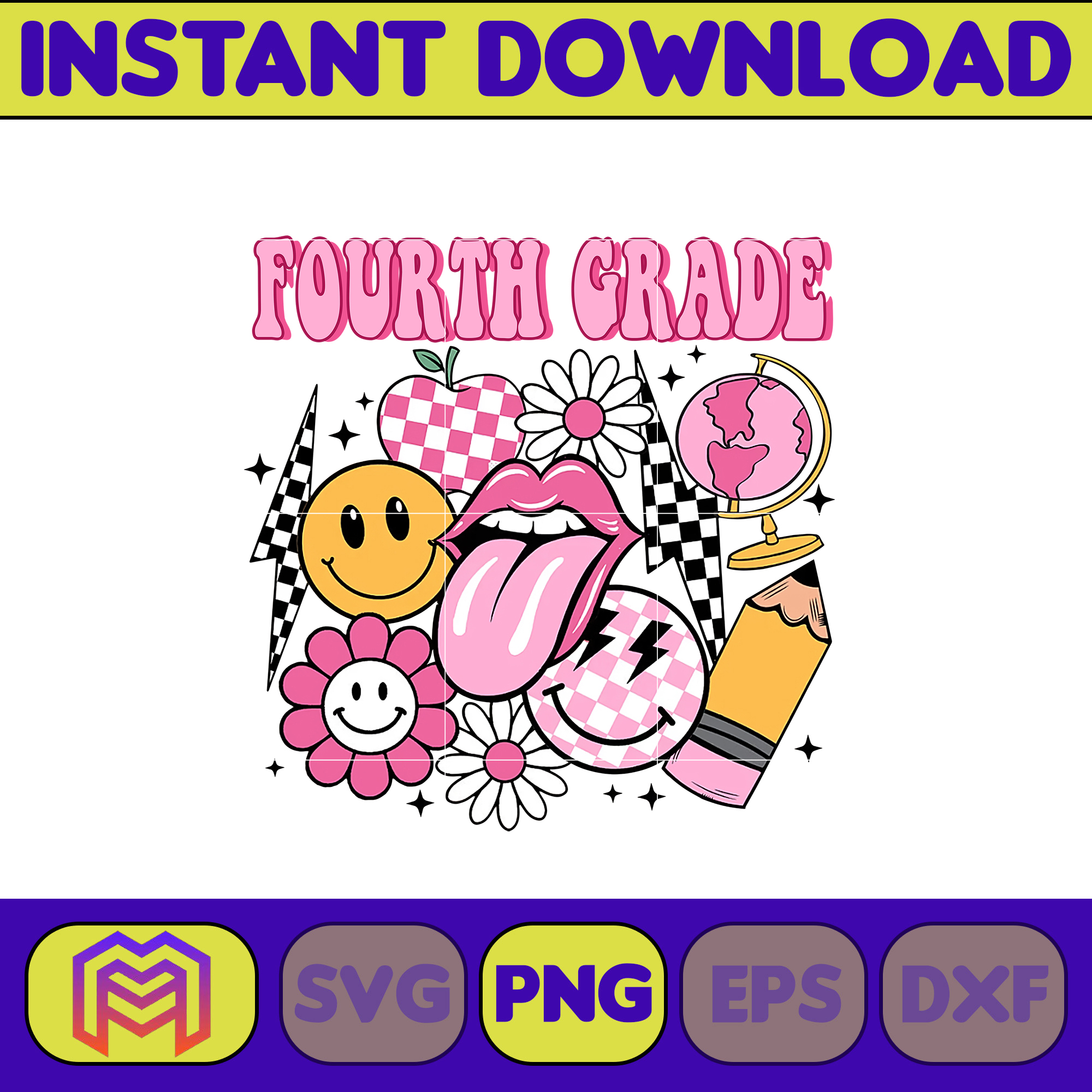 Back to School Png, Kindergarten, Pre K PNG, First Day Of Sc - Inspire ...