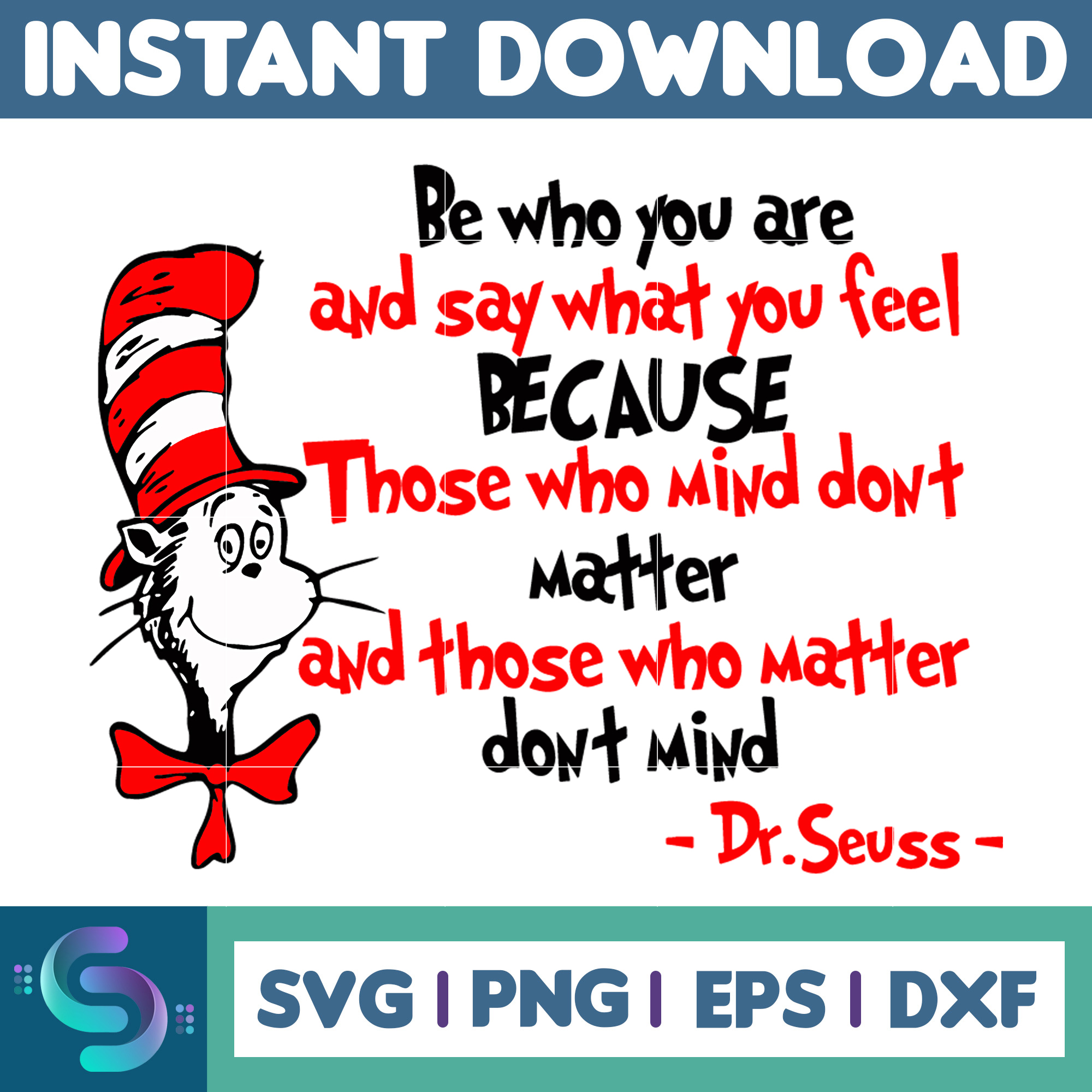 Dr.Suess Svg, Dxf, Png, Dr.Suess book Png, Dr. Suess Png, Su | Inspire ...
