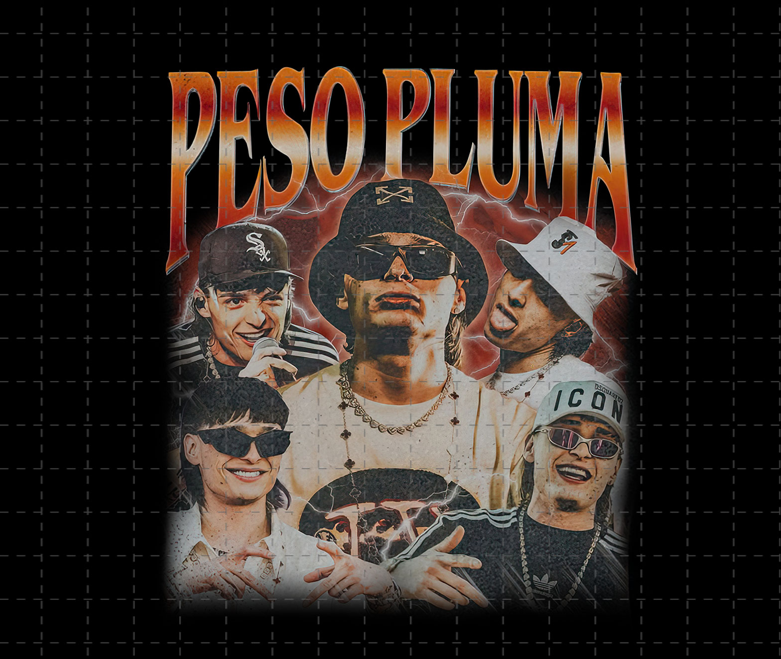 Peso files PNG, New Peso Pluma Music Png World Tour 2023 Gra - Inspire ...