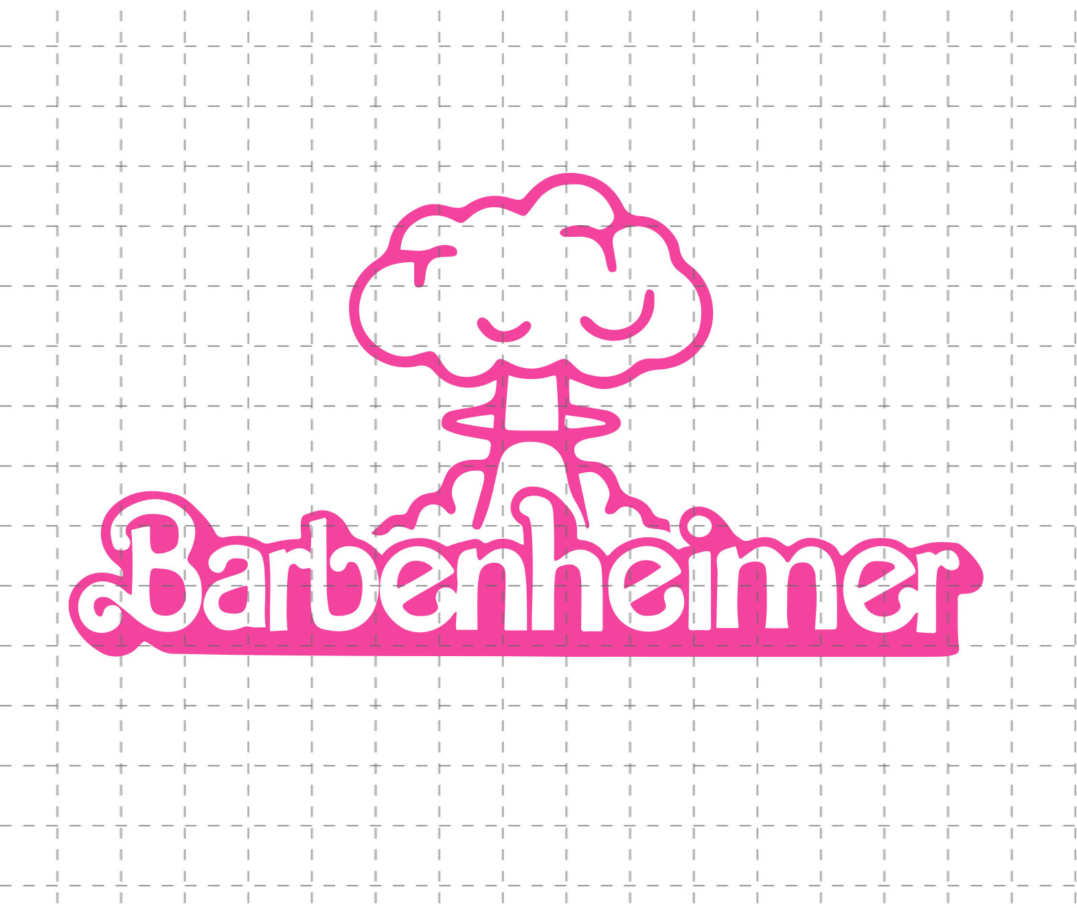 Barbenheimer, Barb SVG, Barb PNG, Barb Head, Come on Barb - Inspire Uplift