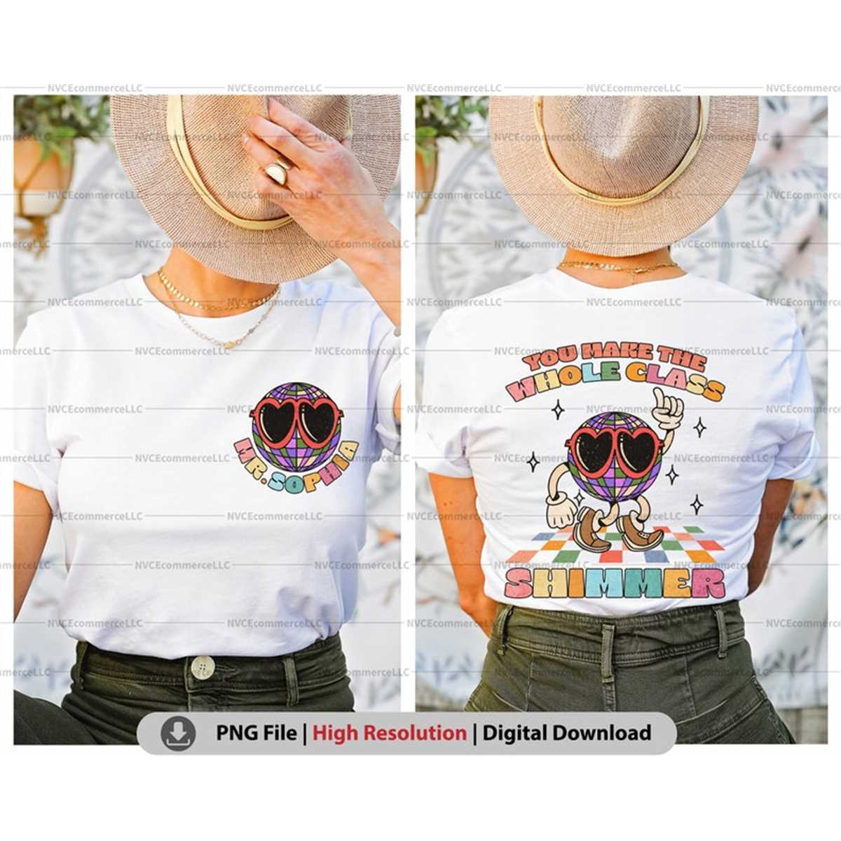 Retro You Make The Whole Class Shimmer PNG, Bejeweled Taylor - Inspire ...