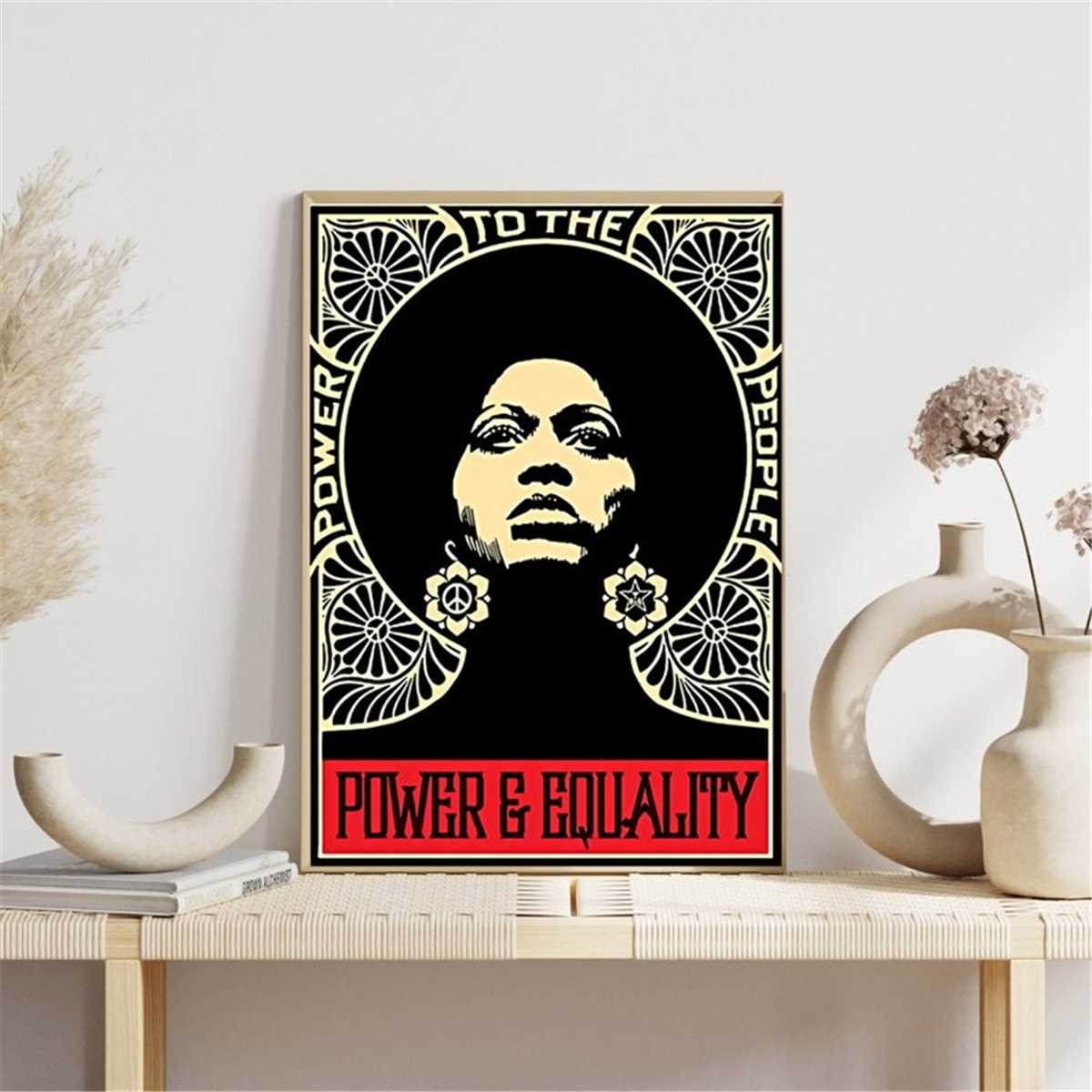 Power And Equality African American Poster, Black Culture W | Inspire ...