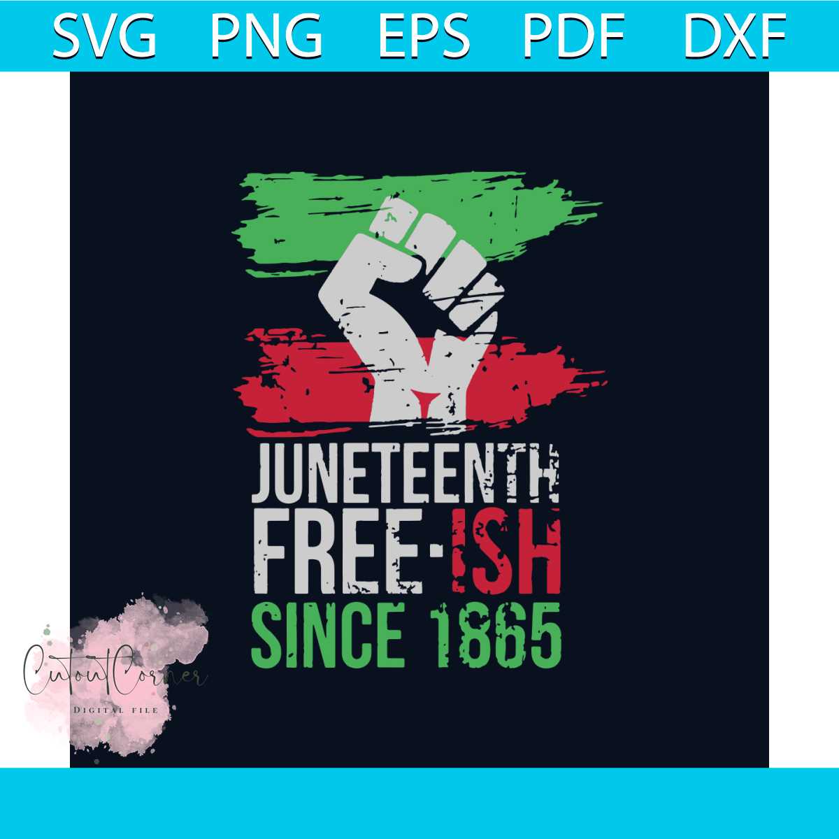Juneteenth Free Ish Since 1865 Svg, Juneteenth Svg, Juneteen | Inspire ...