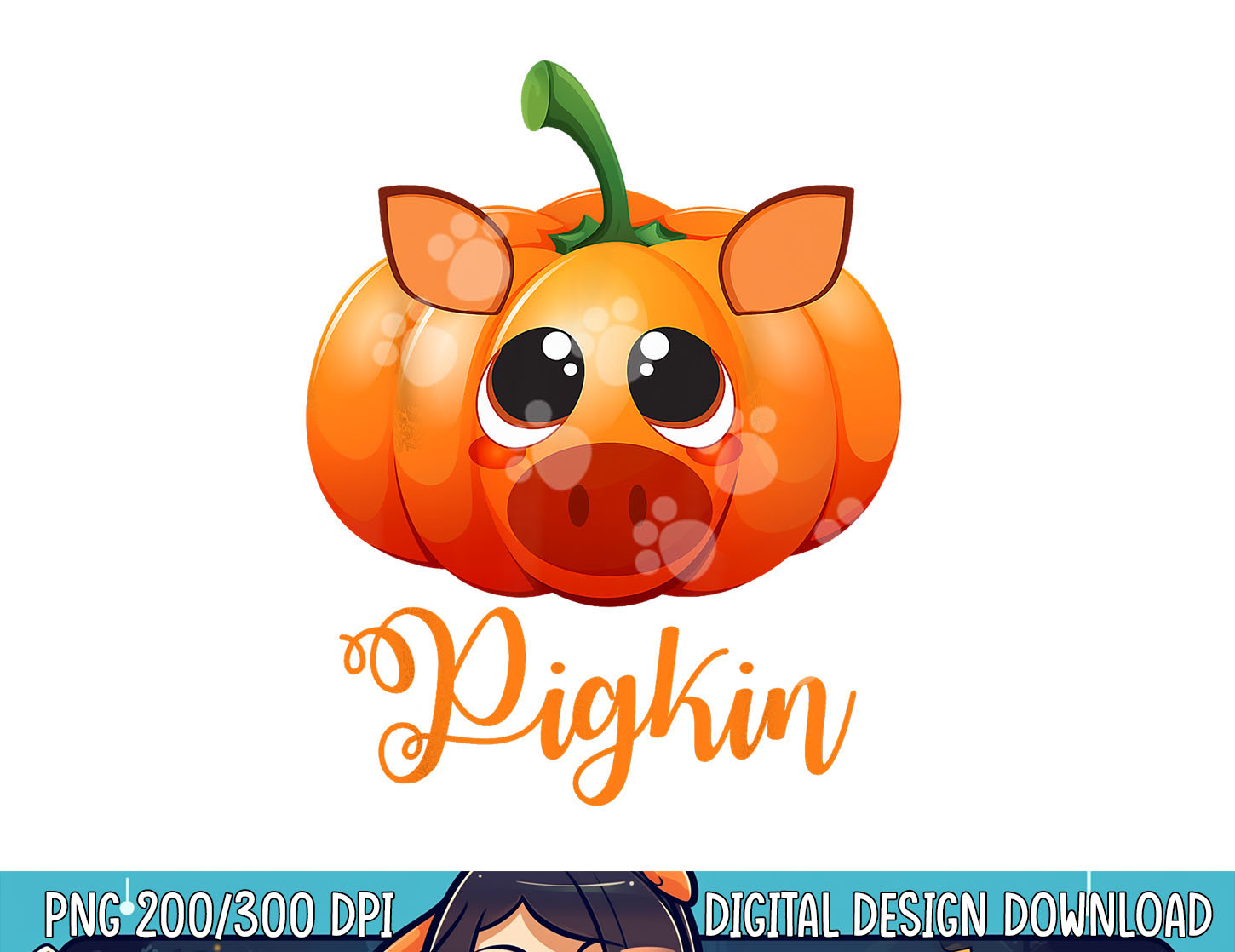 Halloween Fall Pigkin Pig Pumpkin, Thanksgiving Piggy Gifts | Inspire ...