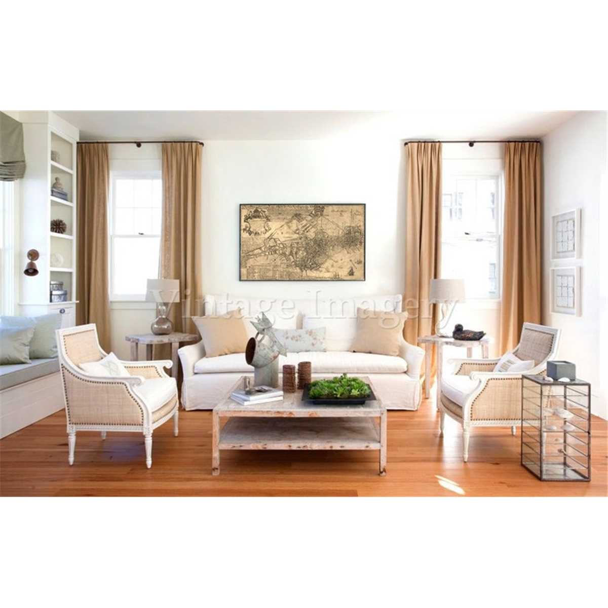 Old Boston Map 1769 Historic Boston map Art print Fathers Da | Inspire ...