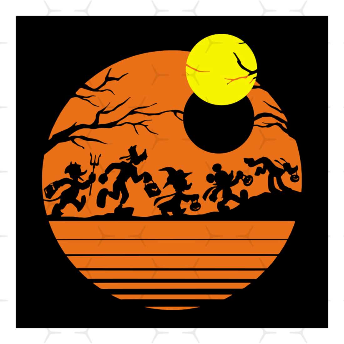 Disney Mickey Mouse And Friends Halloween Svg, Disney Svg, M | Inspire ...