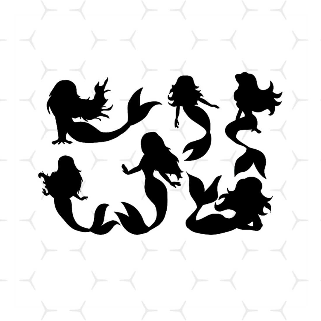 Mermaid Bundle Svg, Disney Svg, Mermaid Svg, Mermaid Birthda - Inspire ...