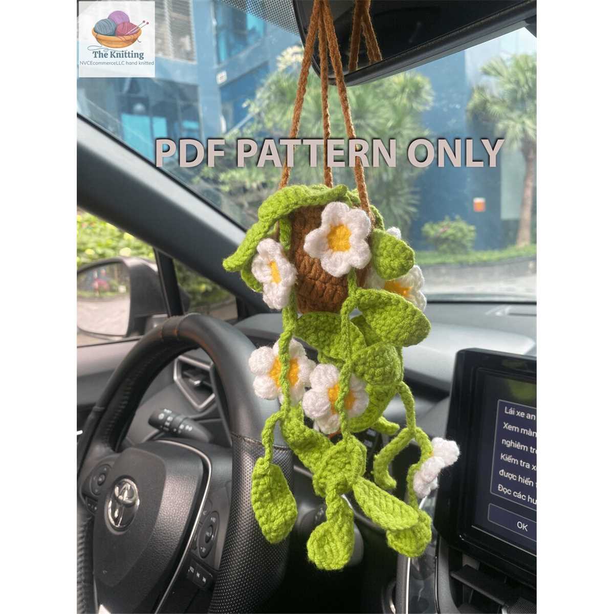 Crochet Succulent Daisy Plant PATTERN, PDF PATTERN Crochet P | Inspire ...