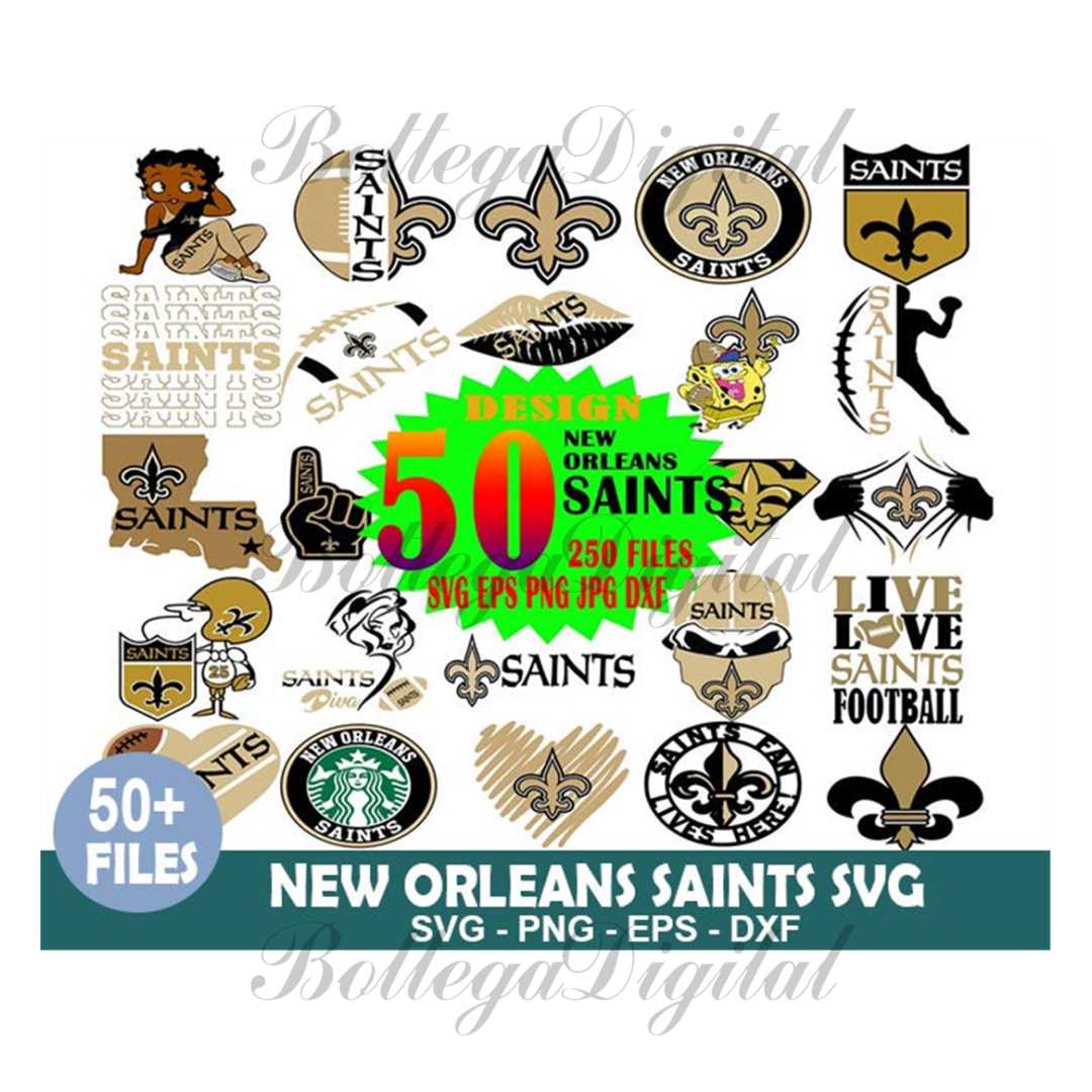 New Orleans Saints SVG, Saints SVG Bundle, Nfl Team SVG | Inspire Uplift