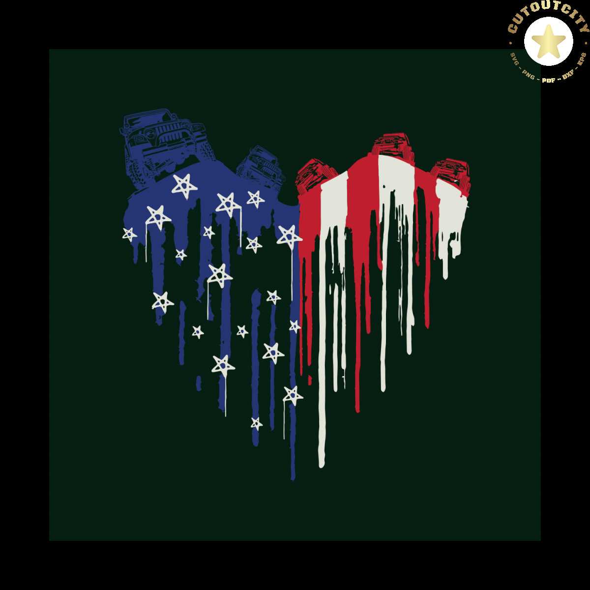 America Drippin Flag Svg, Independence Day Svg, America Flag | Inspire ...