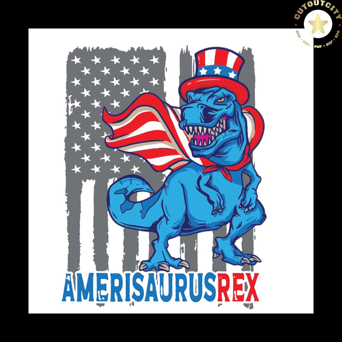 Amerisaurus Rex Svg, Independence Day Svg, 4th Of July Svg, | Inspire ...