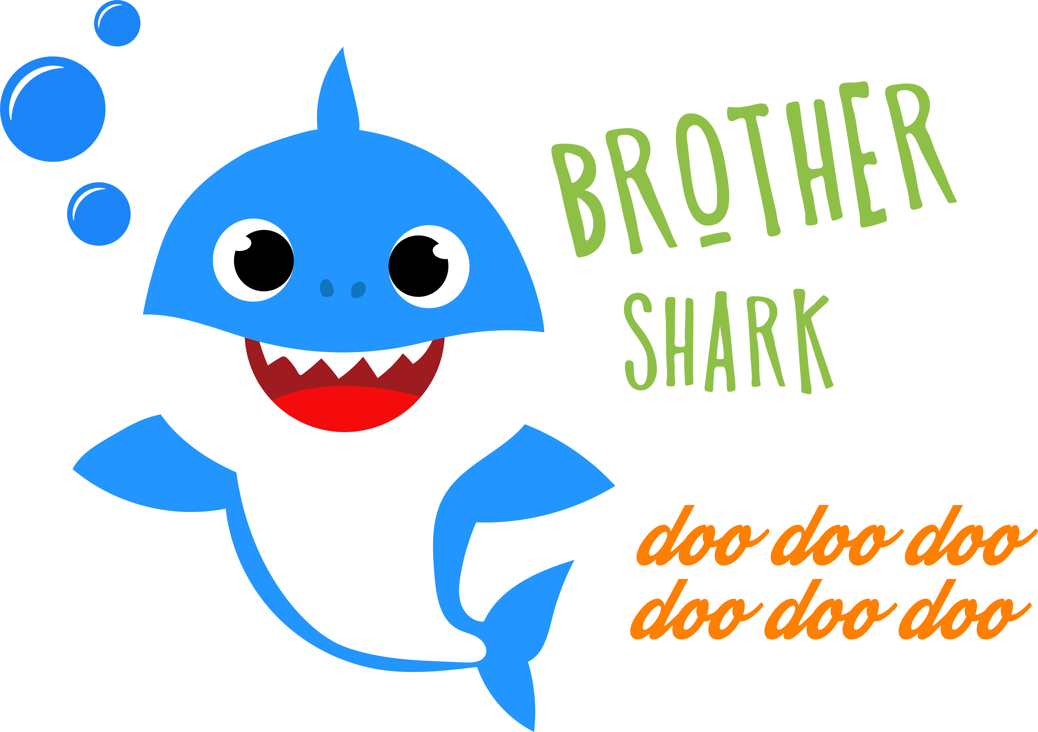 Brother shark Svg, Shark Svg, Shark Clipart, Shark Silhouett | Inspire ...