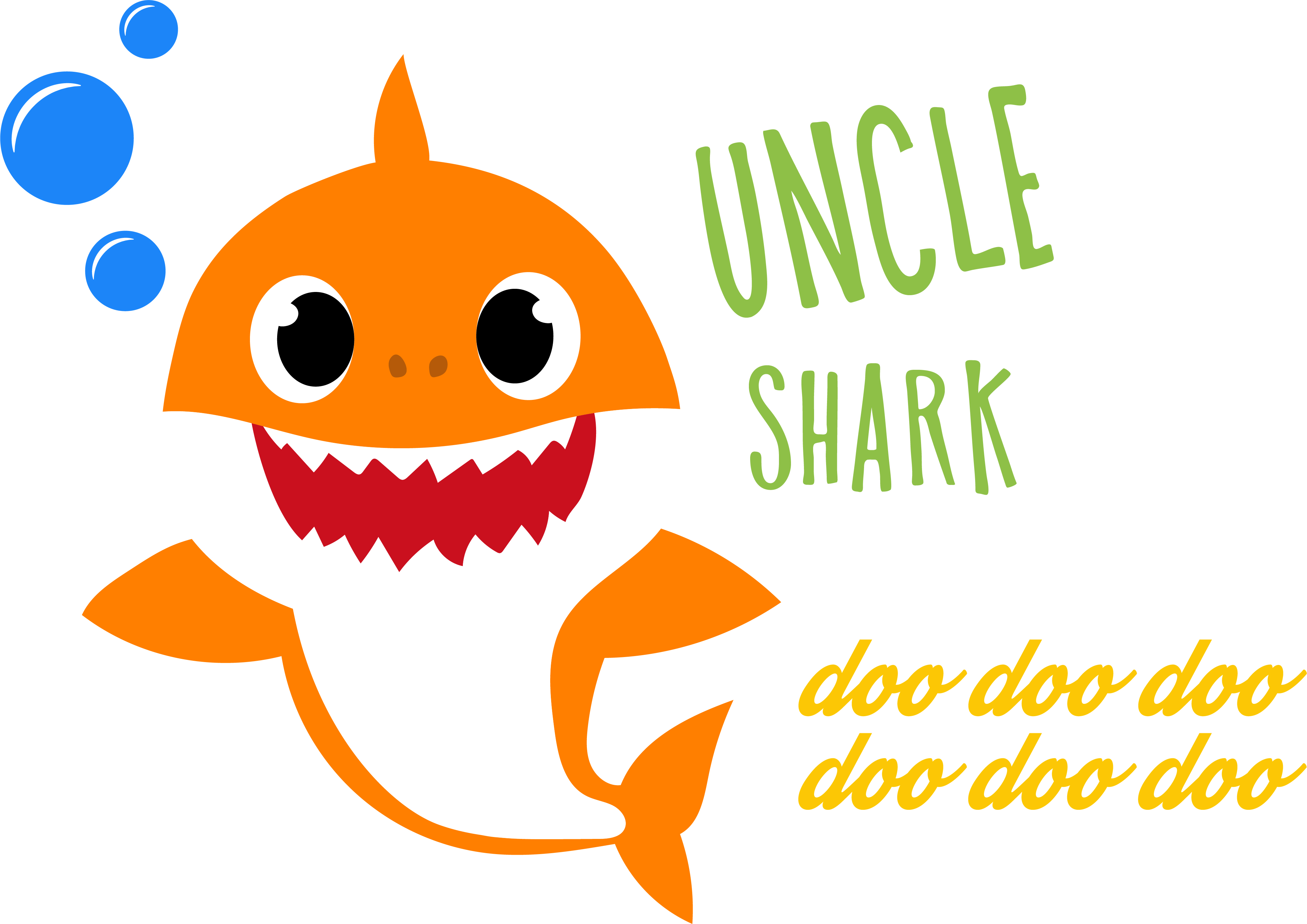 Uncle shark Svg, Shark Svg, Shark Clipart, Shark Silhouette, | Inspire ...