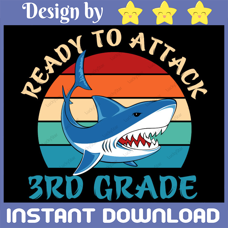 Ready To Attack 3rd Grade, Shark 3rd Grade, 3rd Grade Teache | Inspire ...