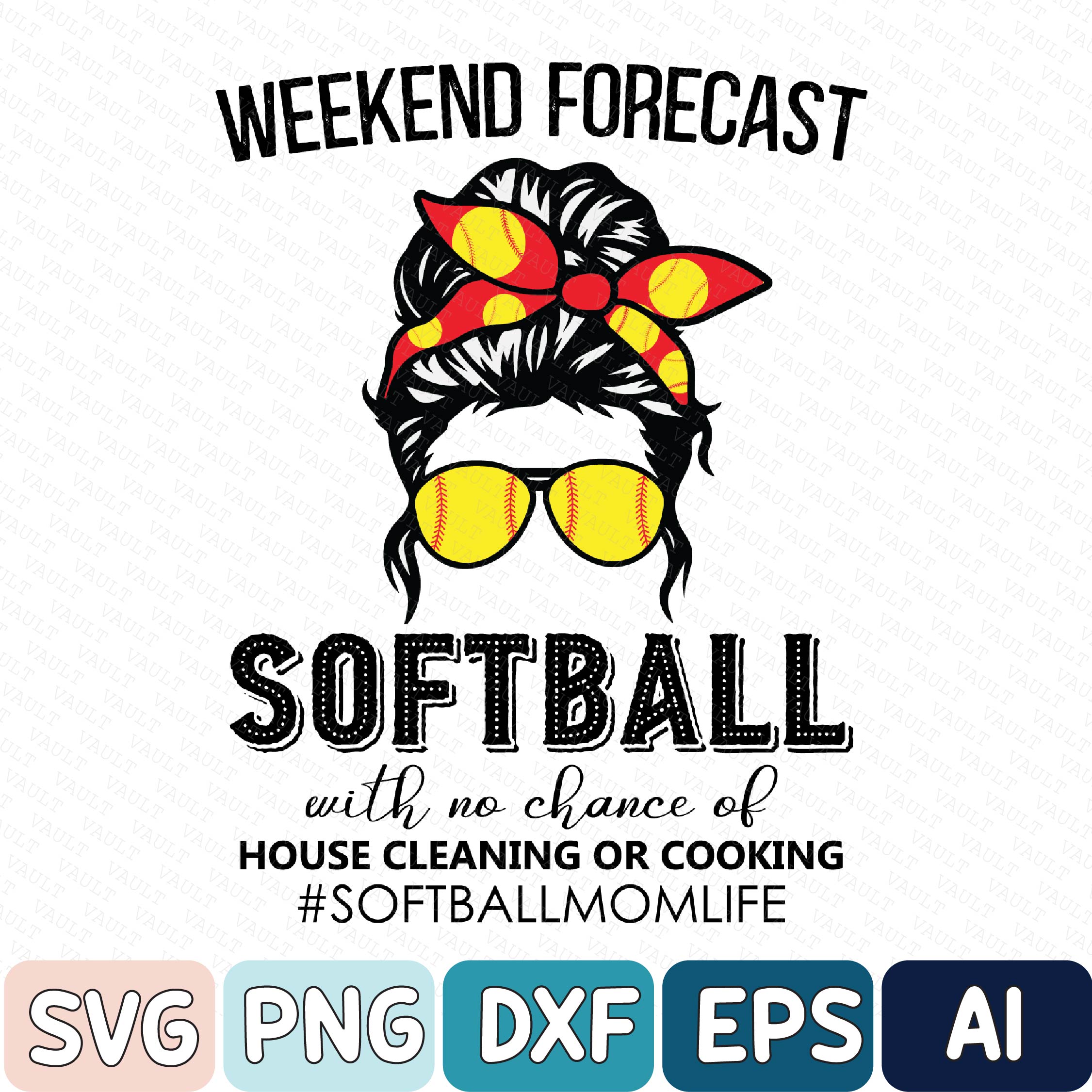 Weekend Forecast Ball Games Svg, Baseball Svg, Softball Svg, | Inspire ...