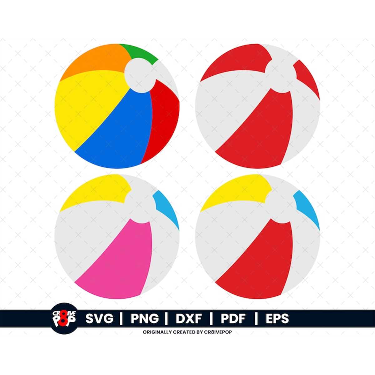 Beach Ball SVG, Beach svg, Hello Summer svg, Ocean svg, Pool - Inspire ...