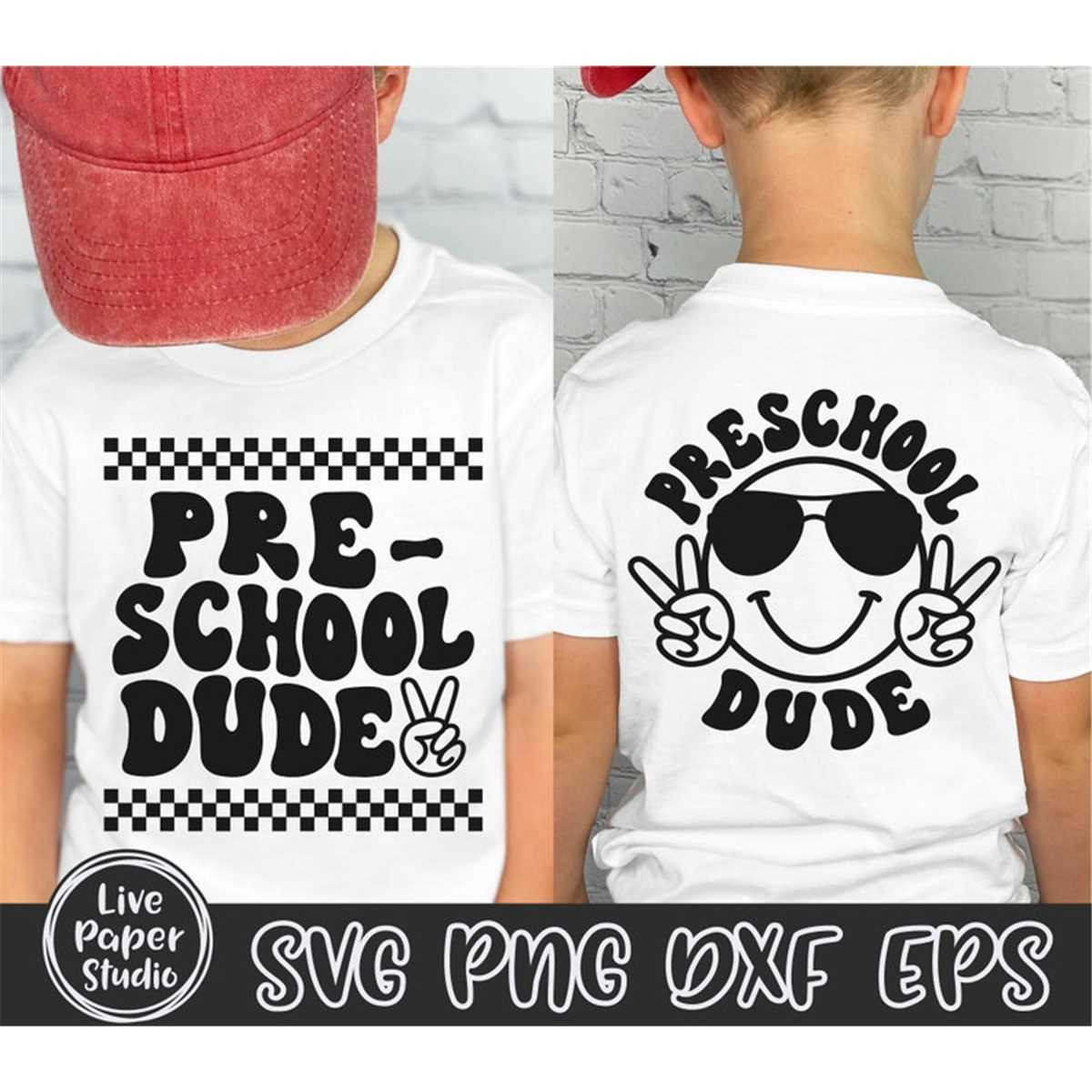 Retro Preschool Dude Svg, Preschool Svg, Preschool Teacher S - Inspire ...