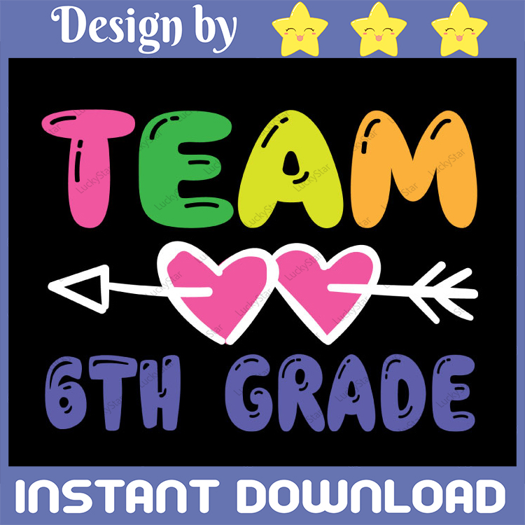 6th Grade svg, Sixth Grade svg, School svg, School svg Files - Inspire ...
