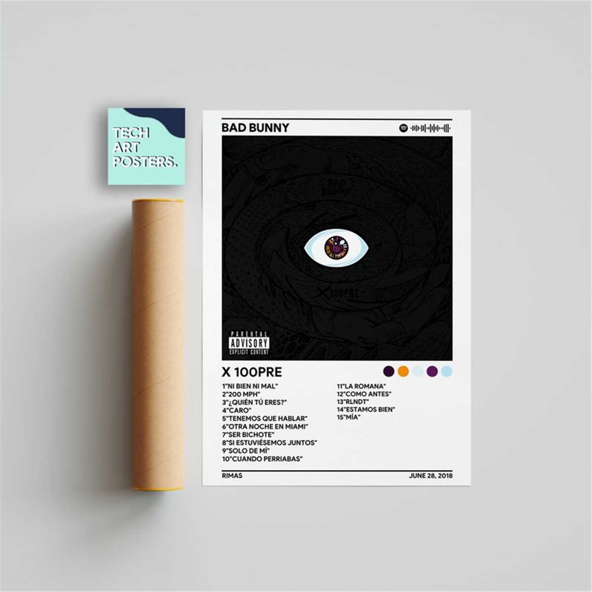 X100pre Album Cover X 100PRE Poster | Mediaplayer B