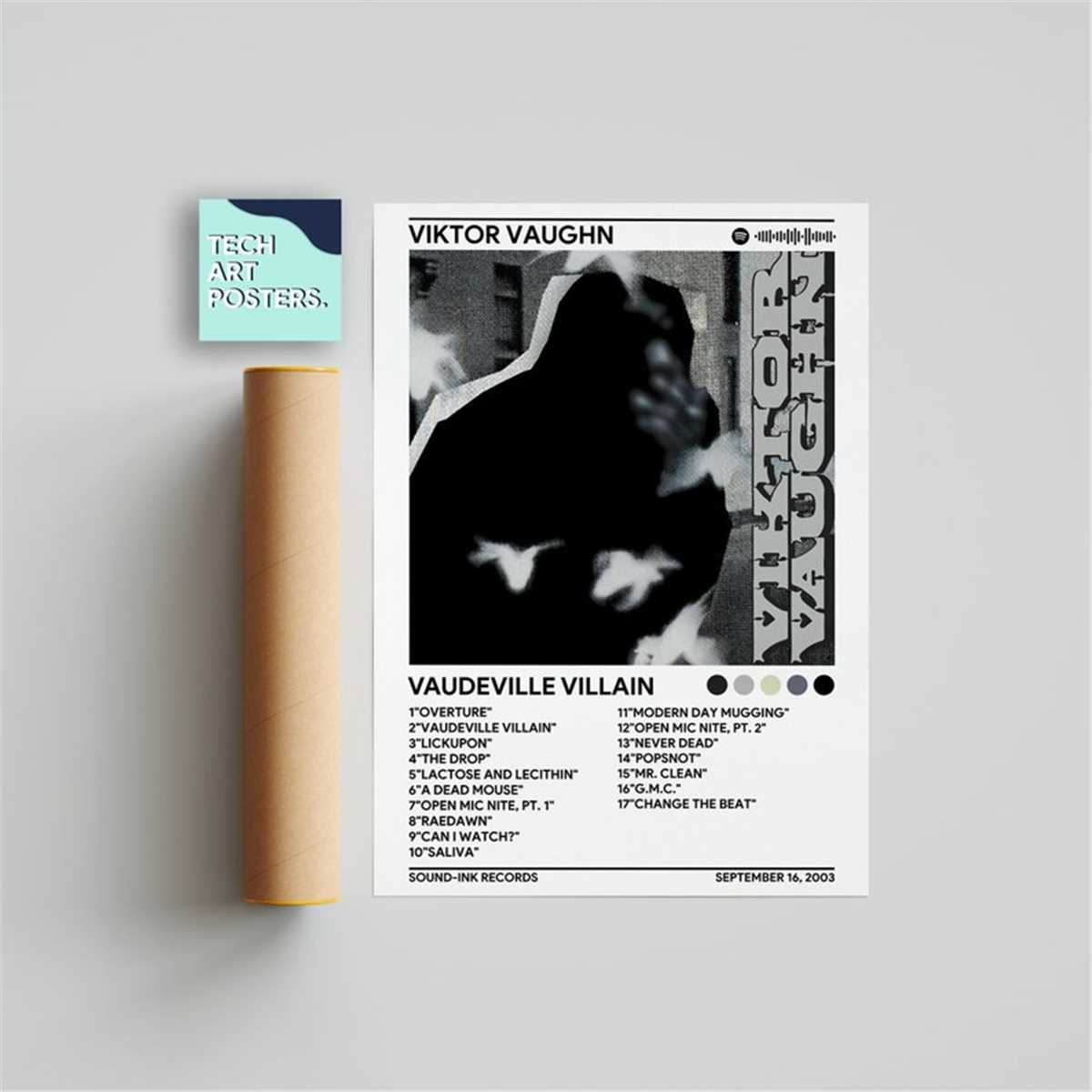 Viktor Vaughn - Vaudeville Villain Album Cover Poster Print, | Inspire ...
