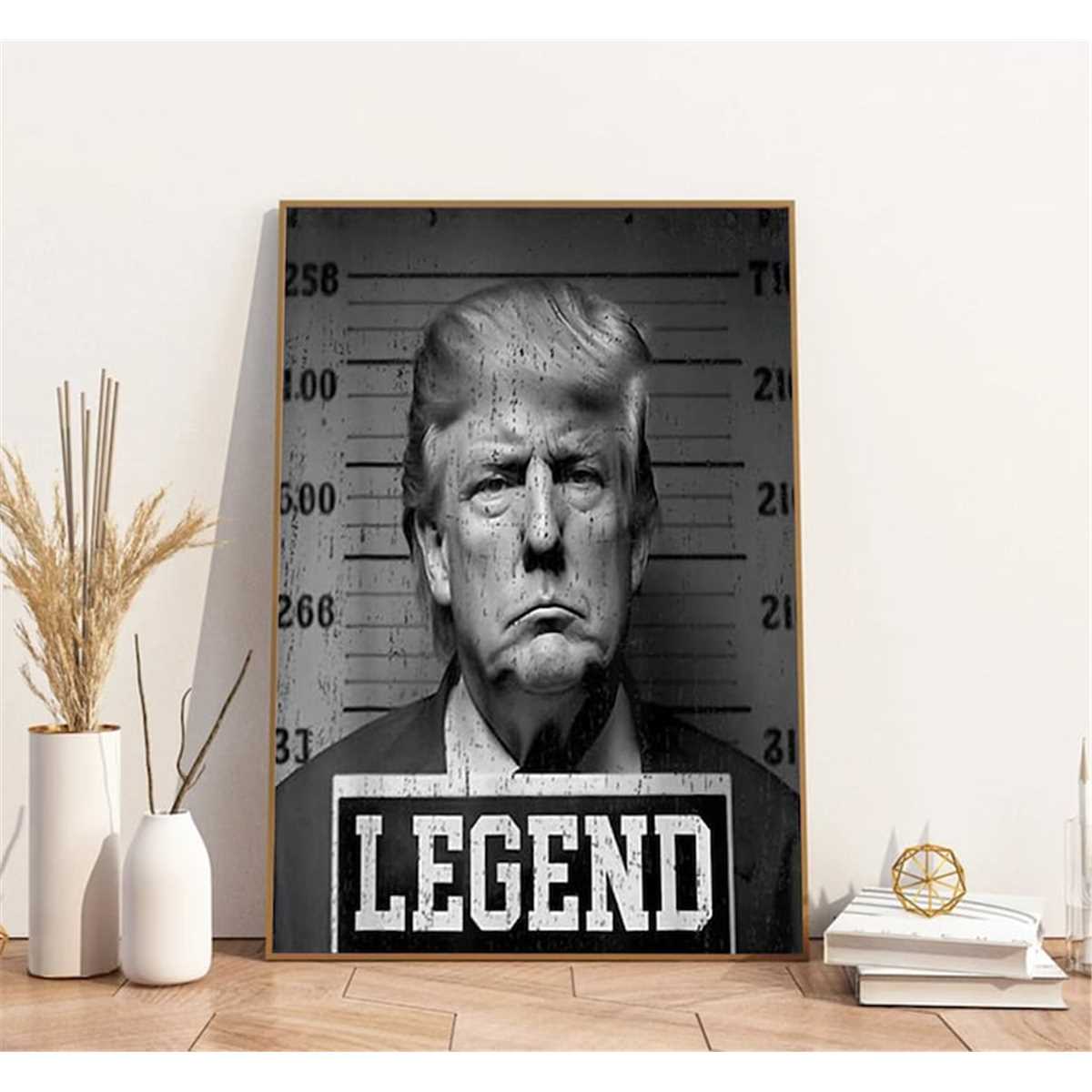 Trump 2024 President Legend Poster, Donald Trump Poster Prin - Inspire ...