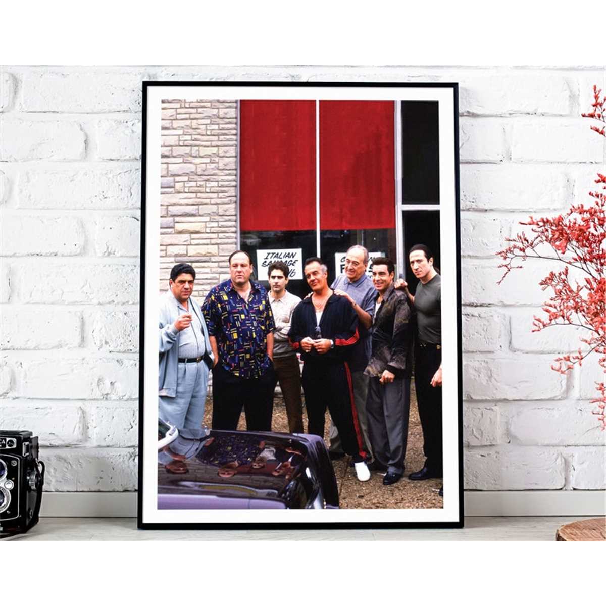 The Sopranos Family Poster, Tony Soprano Movie Photo Poster - Inspire ...
