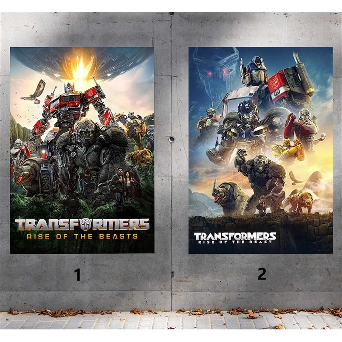 Transformers: Rise of the Beasts Movie 2023 Poster, Room Dec | Inspire ...