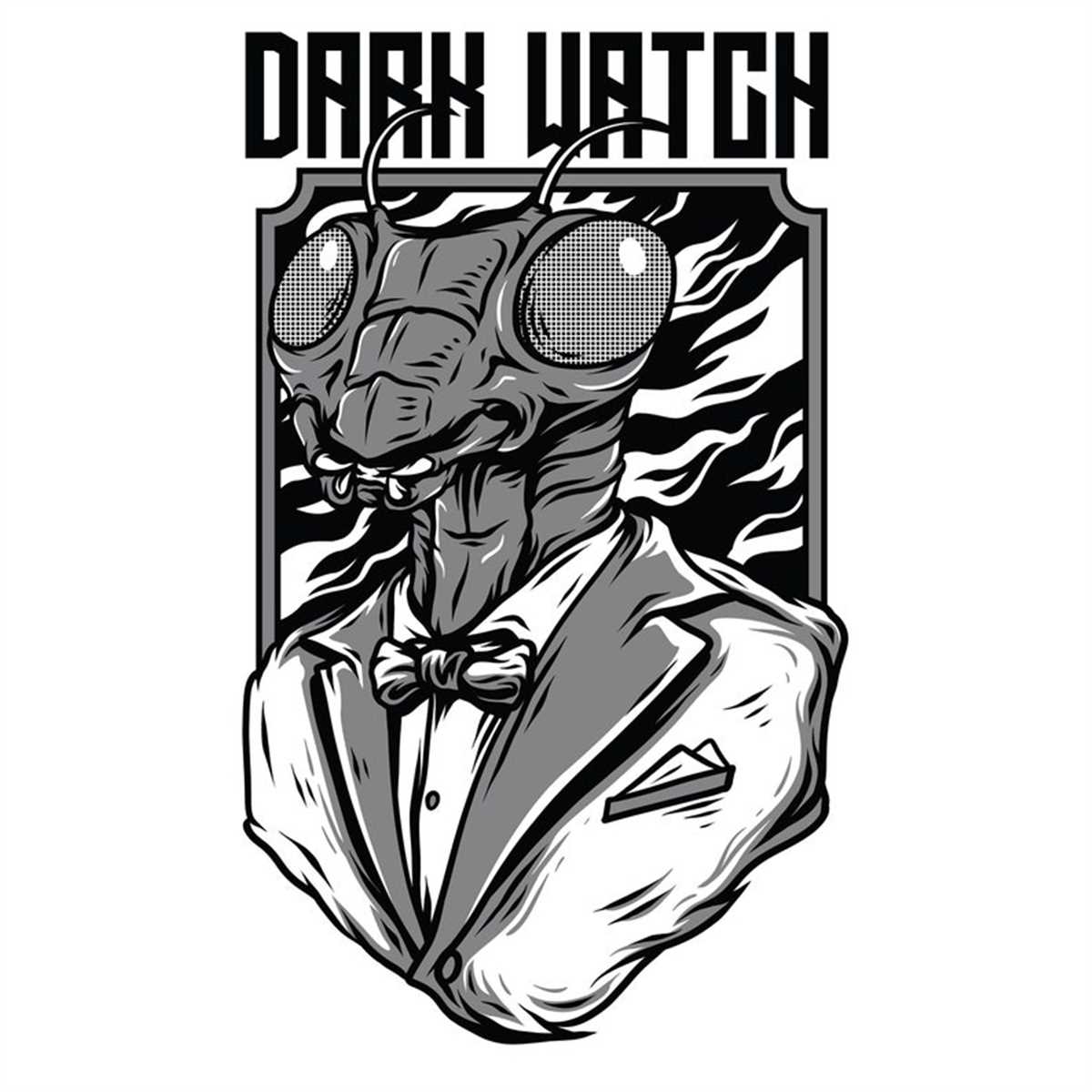 Common House Fly Dark Watch, Dark Fly Art Layered Cut Files | Inspire ...