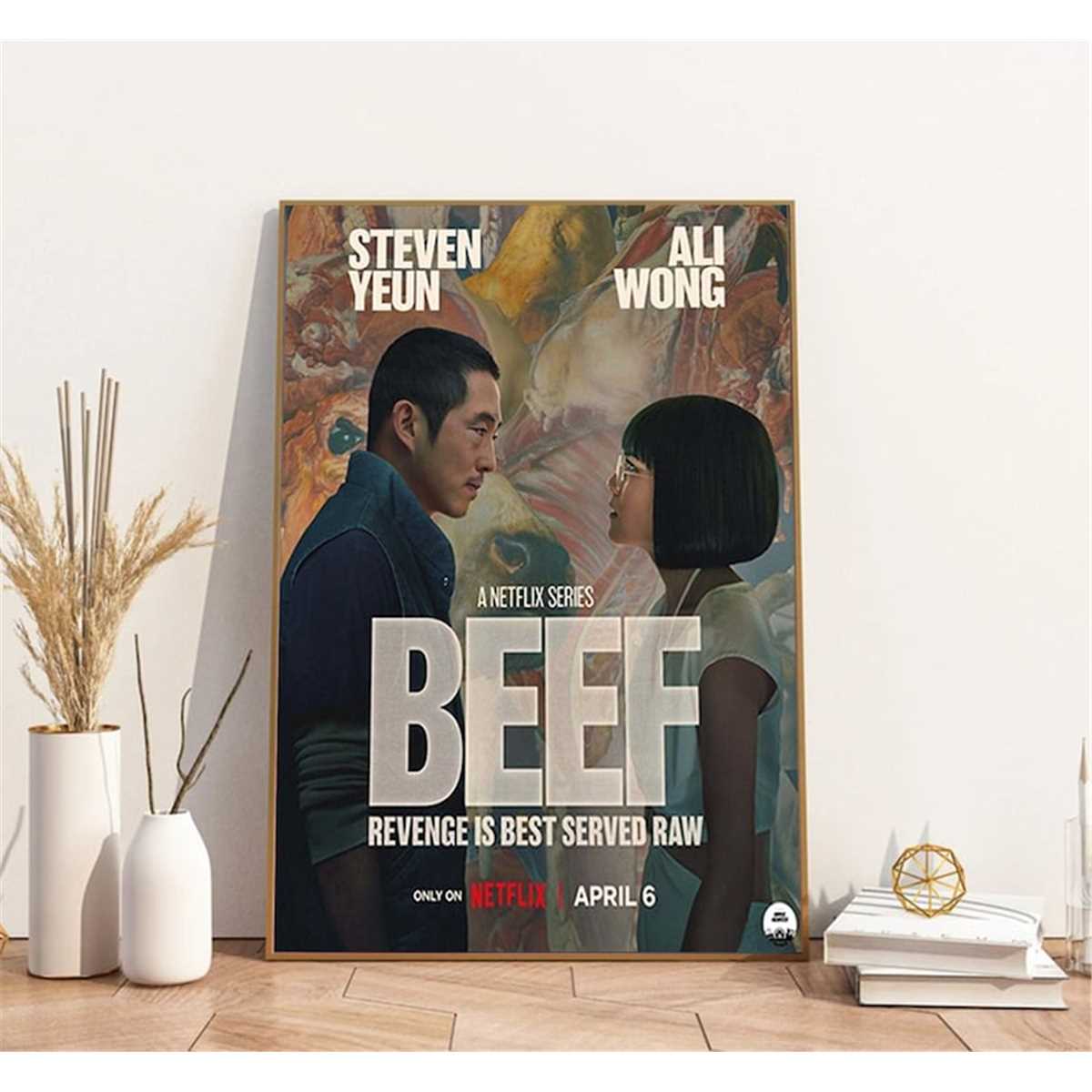 Beef Movie 2023 Poster, Film Poster, Home Decor | Inspire Uplift