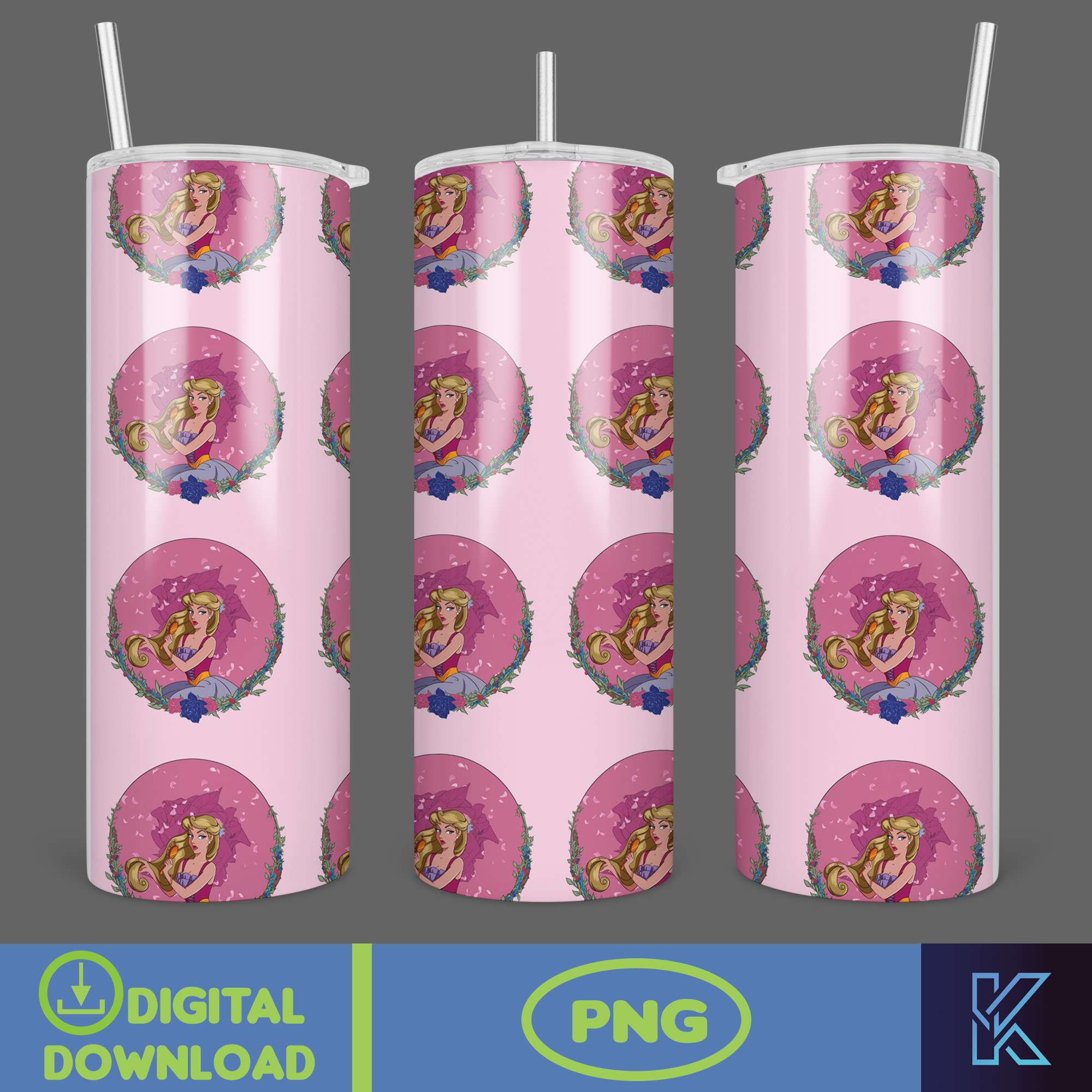 Barbie Tumbler Wrap, Come On Barbie Sublimation, Barbie Doll | Inspire ...