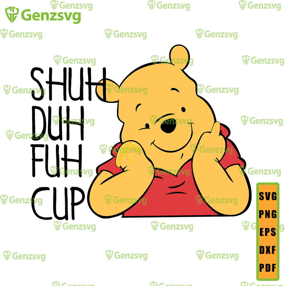 winnie the pooh SVG, Pooh SVG, Cartoon SVG | Inspire Uplift