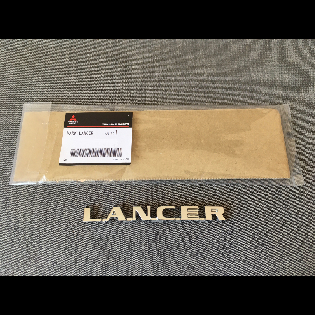 Mitsubishi Chrome Rear Emblem Badge for Lancer Evolution IX | Inspire ...