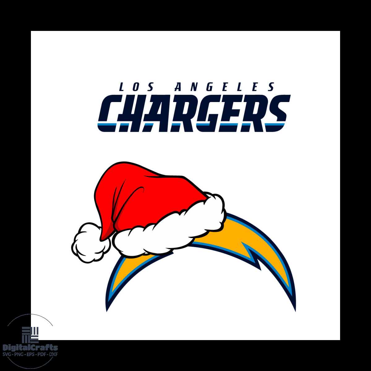 Los Angeles Chargers NFL Logo Svg, American Football Svg, Lo | Inspire ...