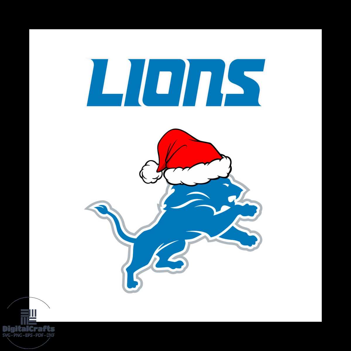 Detroit Lions NFL Logo Svg, American Football Svg, Detroit L | Inspire ...