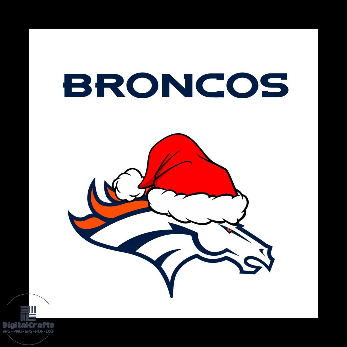 Denver Broncos NFL Logo Svg, American Football Svg, Denver B | Inspire ...